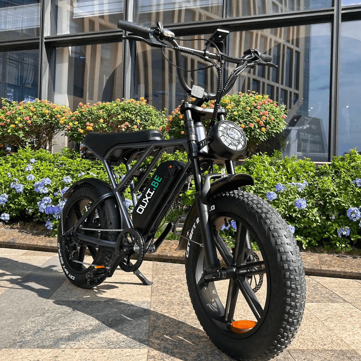 OUXI H9 Offroad Fatbike | Buy extra suspension fatbike Belgium